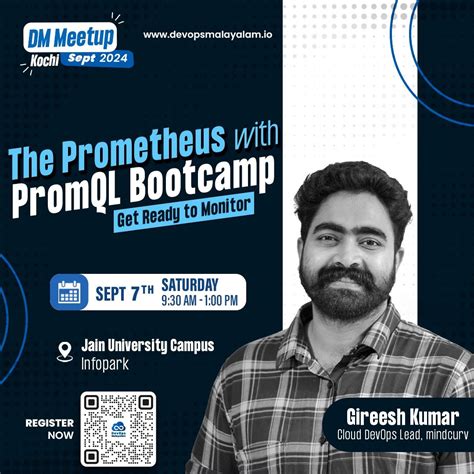 Devops Malayalam On Linkedin Devops Prometheus Monitoring Bootcamp Devopsmalayalam