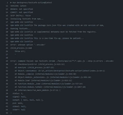 command line arguments not working correctly after 1 15 1 release · issue 6426 · devexpress