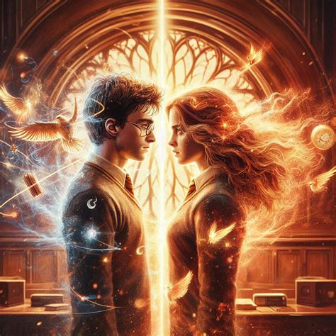 Harry Potter And Hermione Granger Ai Generated By Joshuaecw21985 On Deviantart