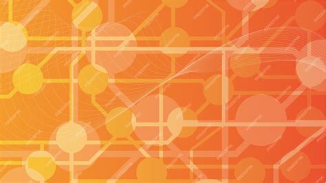 Premium Vector Abstract Tech Background Design Isolated Background