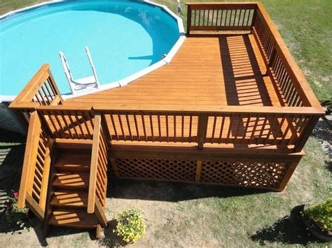 How To Build A Deck Around A Pool Woodworking Ideas How To Videos