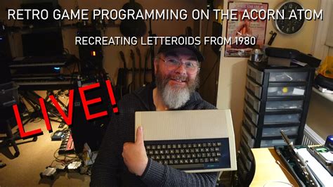Acorn Atom Programming In 6502 Assembly Live Retro Game Programming Youtube