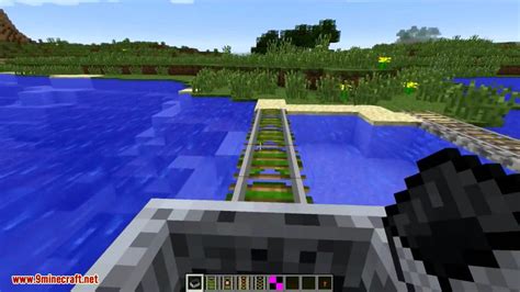 Floating Rails Mod Rails Place On Water Lava Mc Mod Net