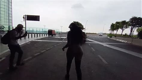 Jinal Thakkar Spotted At Airport Departure Youtube