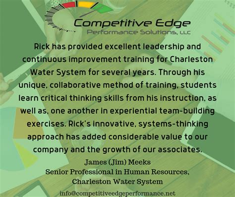 How To Gain The Competitive Edge Competitive Edge Performance Solutions