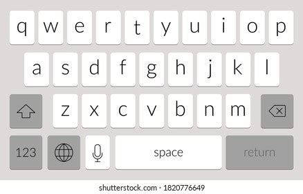 Ui Ux Keyboard Images Stock Photos Vectors Shutterstock