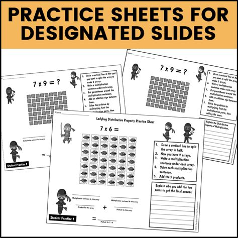Distributive Property Of Multiplication Bundle Worksheets Library