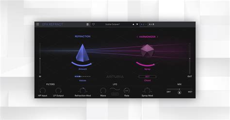 News Arturia S Has Released Efx Refract Stereo Multi Effect Plugin