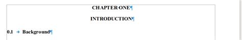 Libreoffice Remove Numbering In Heading But Keep The Sub Heading
