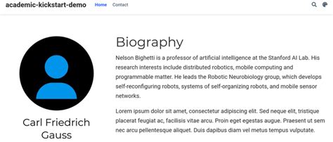 Getting Started With Hugo Academic And Github Pages Michael Schlottke