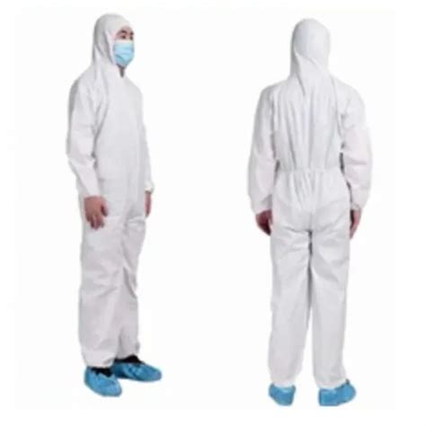Pp Sms Protective Clothing Laminated Woven Disposable Isolation