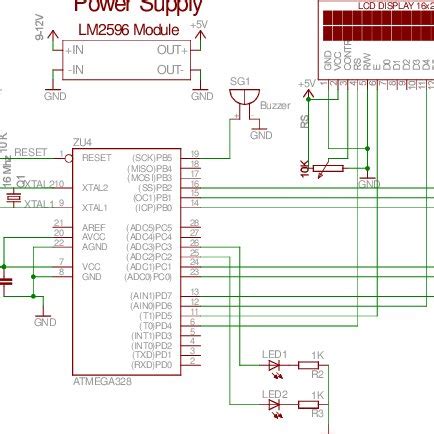 Circuit Diagram A Hardware Description The Circuit Diagram Of The Download Scientific Diagram