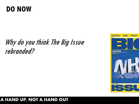 The Big Issue Complete Unit Teaching Resources
