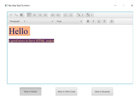 Github Ibrahimhabrahtml Maker Document Editor That Can Generate Html Code Form It