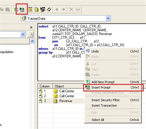 Kb40770 How To Implement Prompt In Prompt Nested Prompt Feature In A Freeform Sql Report In