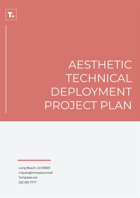 Free Deployment Project Plan Template To Edit Online