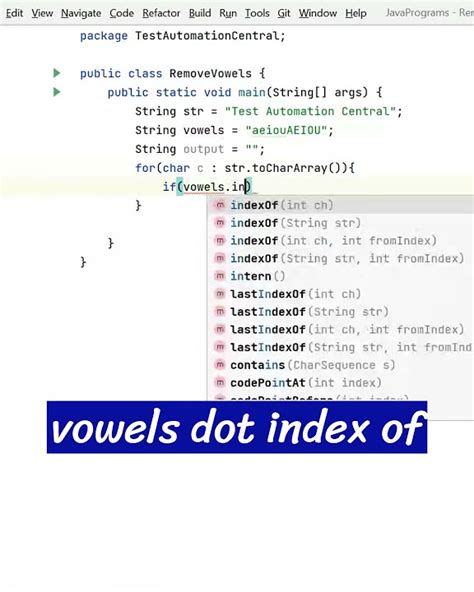 How To Remove All Vowels From A String In Java Java Interview