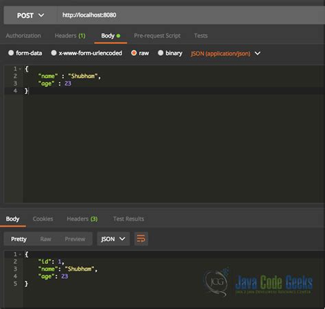 Spring Boot Tutorial Java Code Geeks
