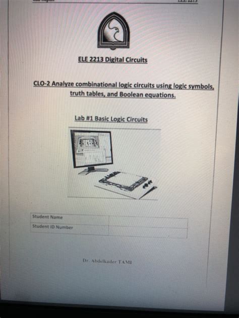 Solved Lab Report 1 Multisim Simulation Software Ele 2213