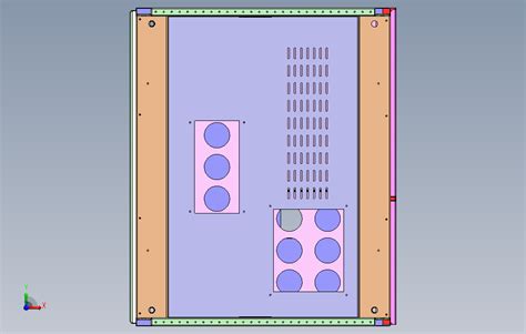 Mns 配电柜三维图solidworks 2014模型图纸下载 懒石网
