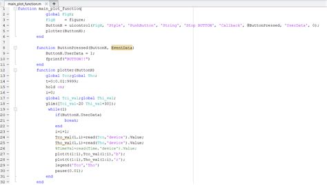 Matlab Break Loop With Button Click Appdesigner Gui Working In Debug
