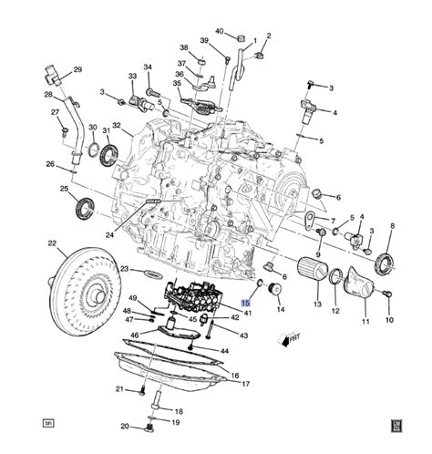 Gm Chevrolet순정부품 스파크s 오토밋션 케이스 플러그 씰