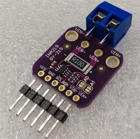 INA219 I2C Interface High Side DC Current Sensor Breakout Power Monitoring Sensor Module In