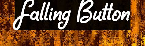 Falling Button Font