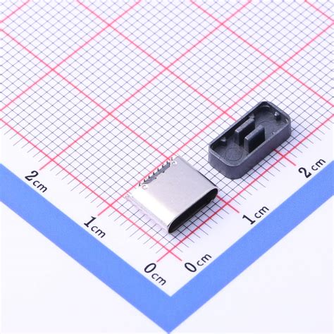 Type C 母座 立贴——kh Type C L6 5 16p Stm Hdmi Type C Sma 连接器 天线 端子 汽车线束 排针 Mcx 转接线 接插件 金航标电子