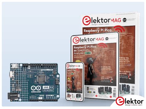 Get A Free Arduino Uno R4 Minima With Your Membership Elektor Magazine