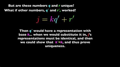 Euclids Division Lemma Proof Youtube