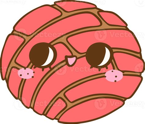 Retro Mexican Christmas Concha Doodle Cartoon Character 52249940 Png