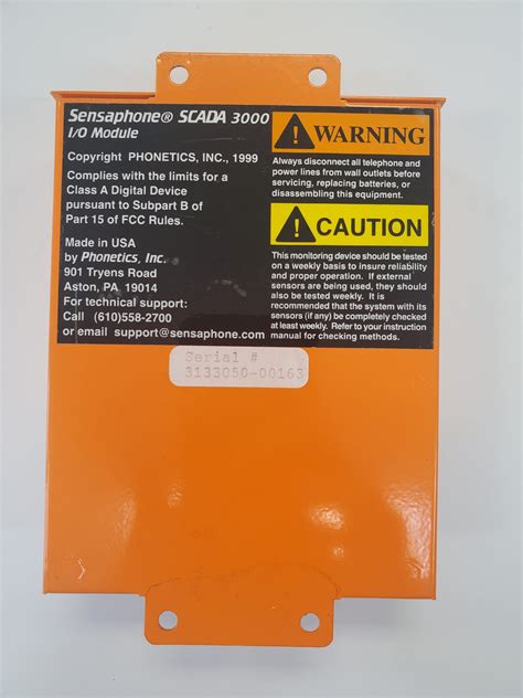 EvoLogic FGD 3050 SCADA 3000 Analog Output Module Sensaphone