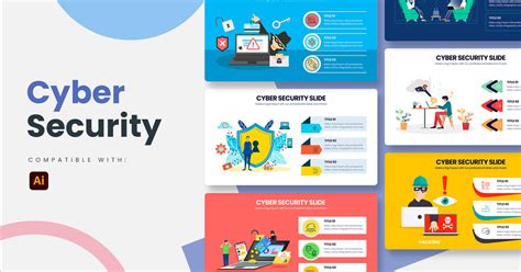 Business Cyber Security Illustrator Infographics Infographics Ft Business And Marketing Envato