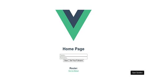 Vuex And Vue Router Codesandbox