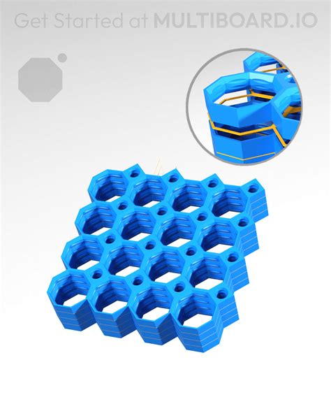 Multi Material Stack Test Print 3d Model By Multiboard On Thangs