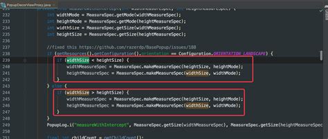 初始化设置宽高显示不正常的问题 Issue razerdp BasePopup GitHub