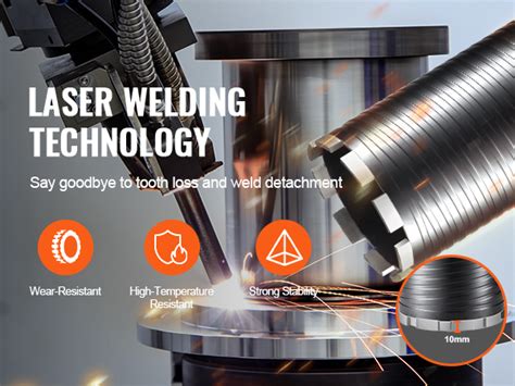 Vevor Core Drill Bit 4 25 Wet Dry Diamond Core Drill Bits For Brick And Block Concrete Core