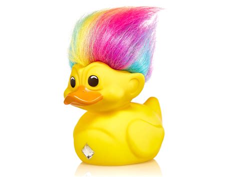 Tubbz First Edition Rainbow Troll Collectible Vinyl Rubber Duck Figure