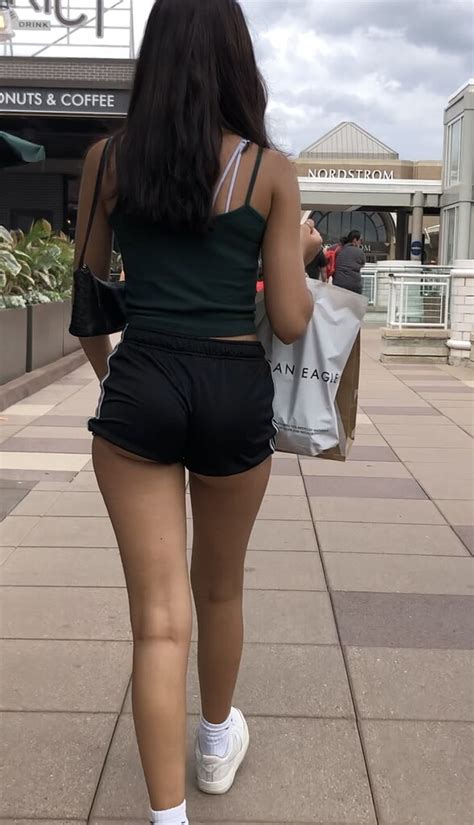 First Post One Of My Favorites Sexy College Girl Out Shopping In Tight Short Shorts OC
