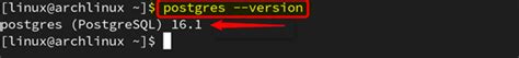 How To Install Postgresql Psql On Arch Linux Commandprompt Inc