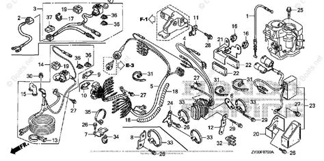 Honda 15 Hp Outboard Motor Parts Diagram