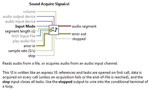Real Time Audio Acquisition And Audio File Playback On Desktop Targets NI Community