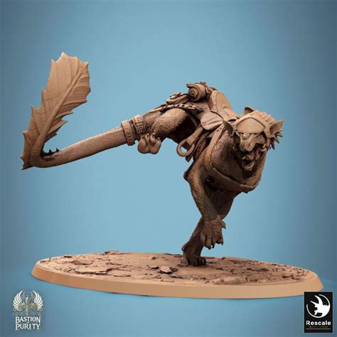 3d Printable Pack Solaris Panthera By Rescale Miniatures