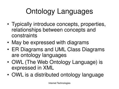 Ppt An Introduction To Ontologies In Owl Powerpoint Presentation Free Download Id945594