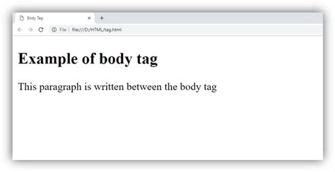 html body标签语法、属性、规范和示例详细说明 立地货