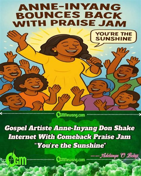 Gospel Artiste Anne Inyang Don Show Face Again After Small Break Ogm