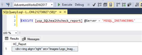 Sql Server Health Check Html Report Udayarumilli