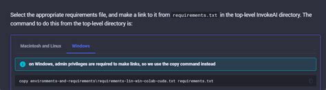 [bug] installation doc is out of date for windows · issue 2226 · invoke ai invokeai · github