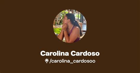 Carolina Cardoso Linktree